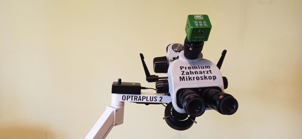 ΜΙΚΡΟΣΚΟΠΙΟ OPTRAPLUS 2 ME KAMERA 4K - ΟΙΚΟΣ Dental